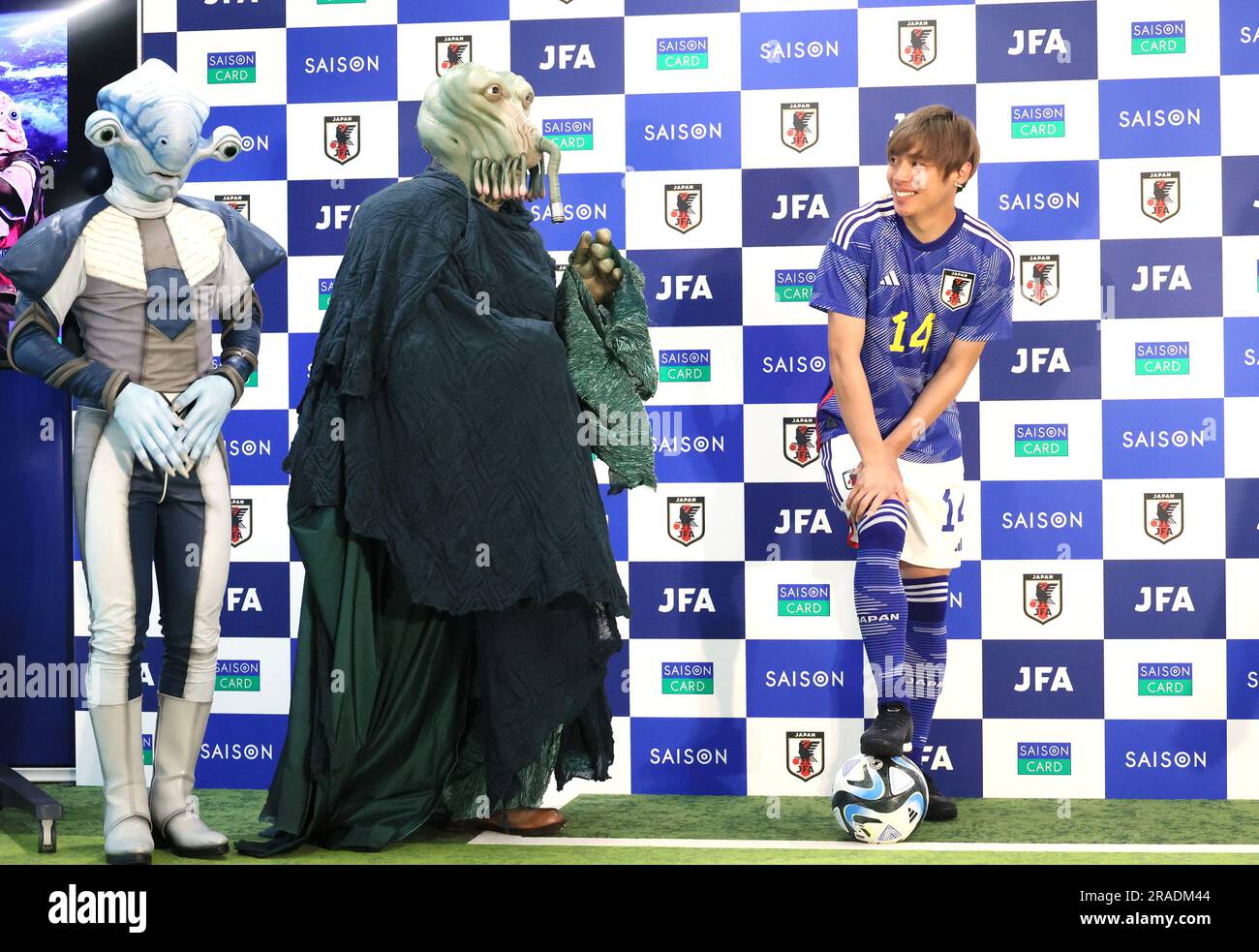 Tokyo, Japan. 3rd July, 2023. Japanese professional football player ...