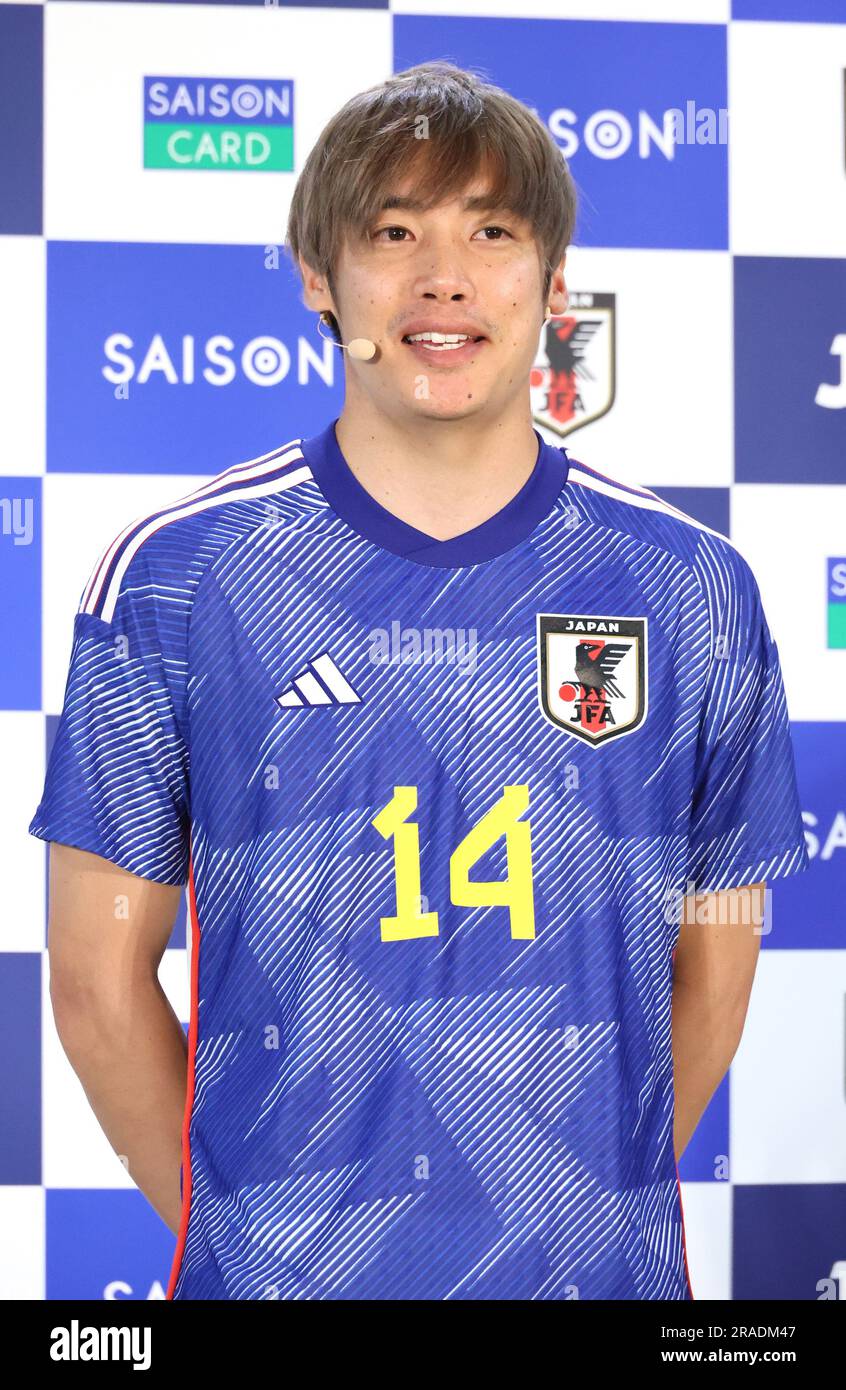 Tokyo, Japan. 3rd July, 2023. Japanese professional football player ...