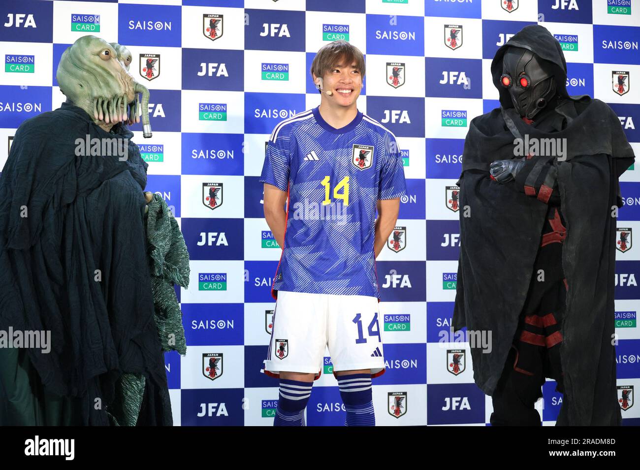 Tokyo, Japan. 3rd July, 2023. Japanese professional football player ...