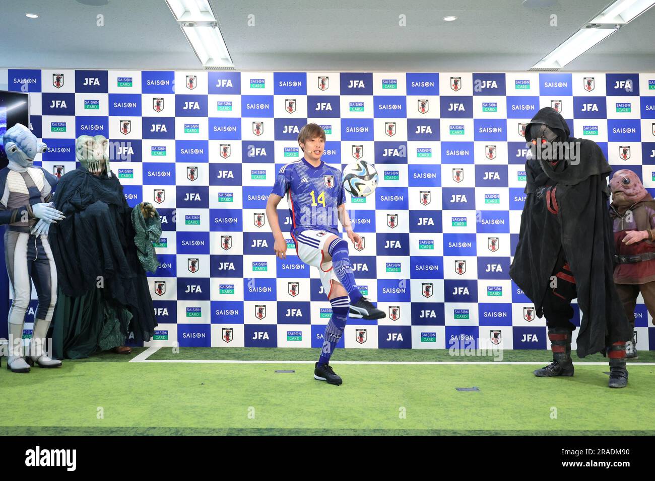 Tokyo, Japan. 3rd July, 2023. Japanese professional football player ...