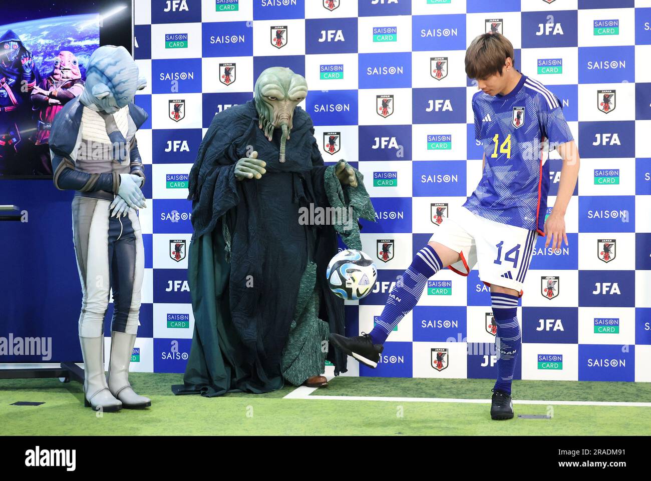 Tokyo, Japan. 3rd July, 2023. Japanese professional football player ...