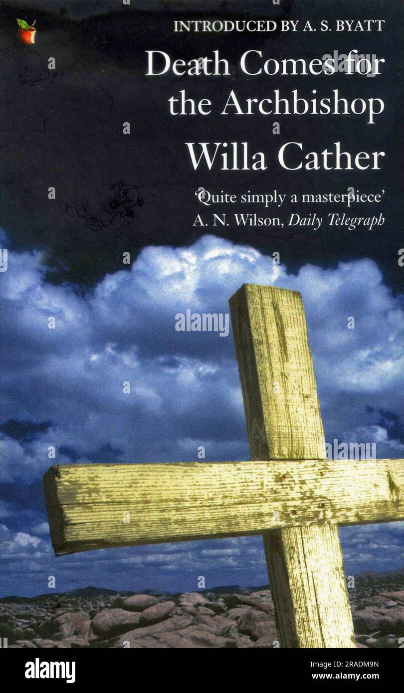Book cover. "Death Comes for the Archbishop" by Willa Cather Stock ...