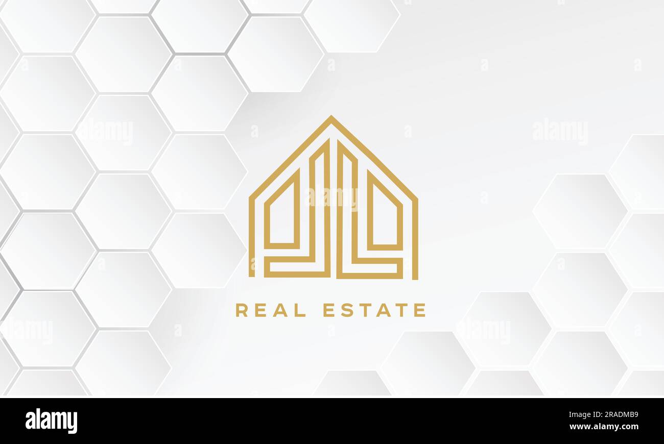 Id real estate initials logo hi-res stock photography and images - Alamy