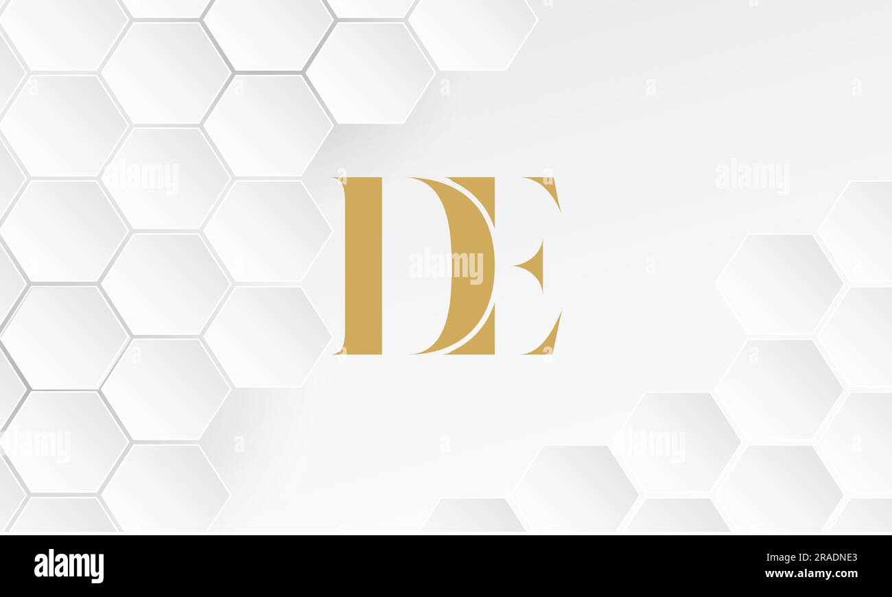 Monogram e d logo hi-res stock photography and images - Alamy