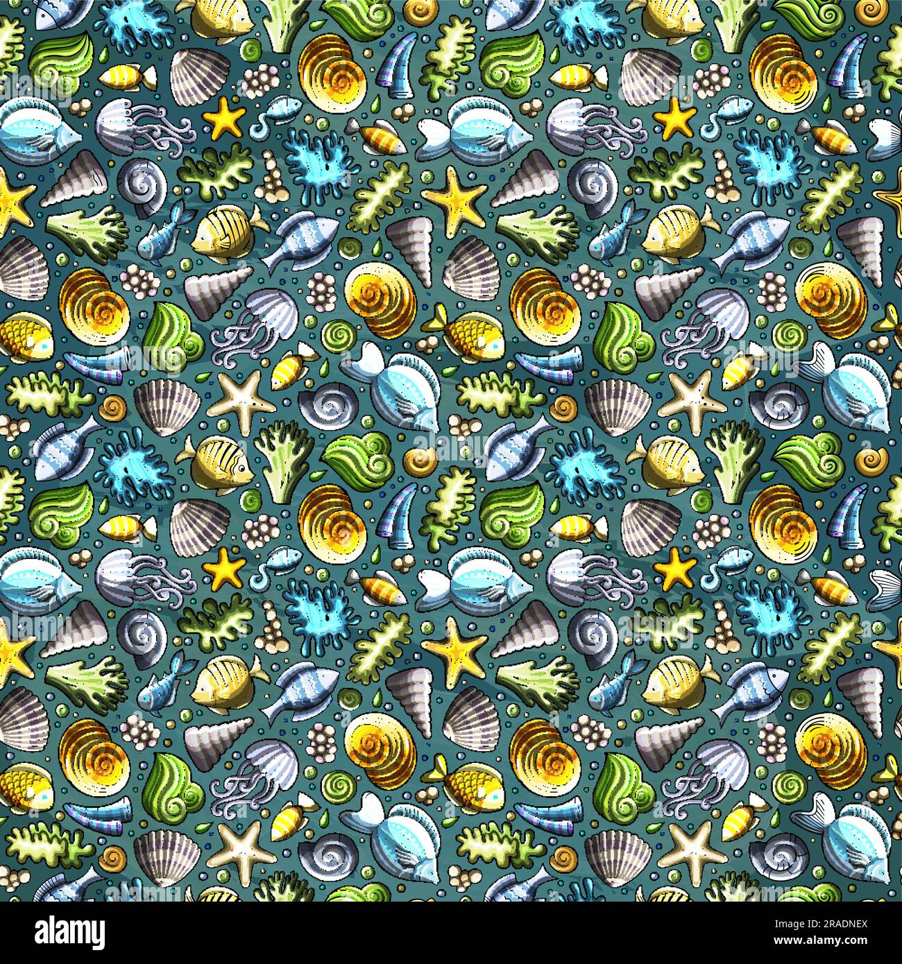 Maritime aquarium Stock Vector Images - Alamy