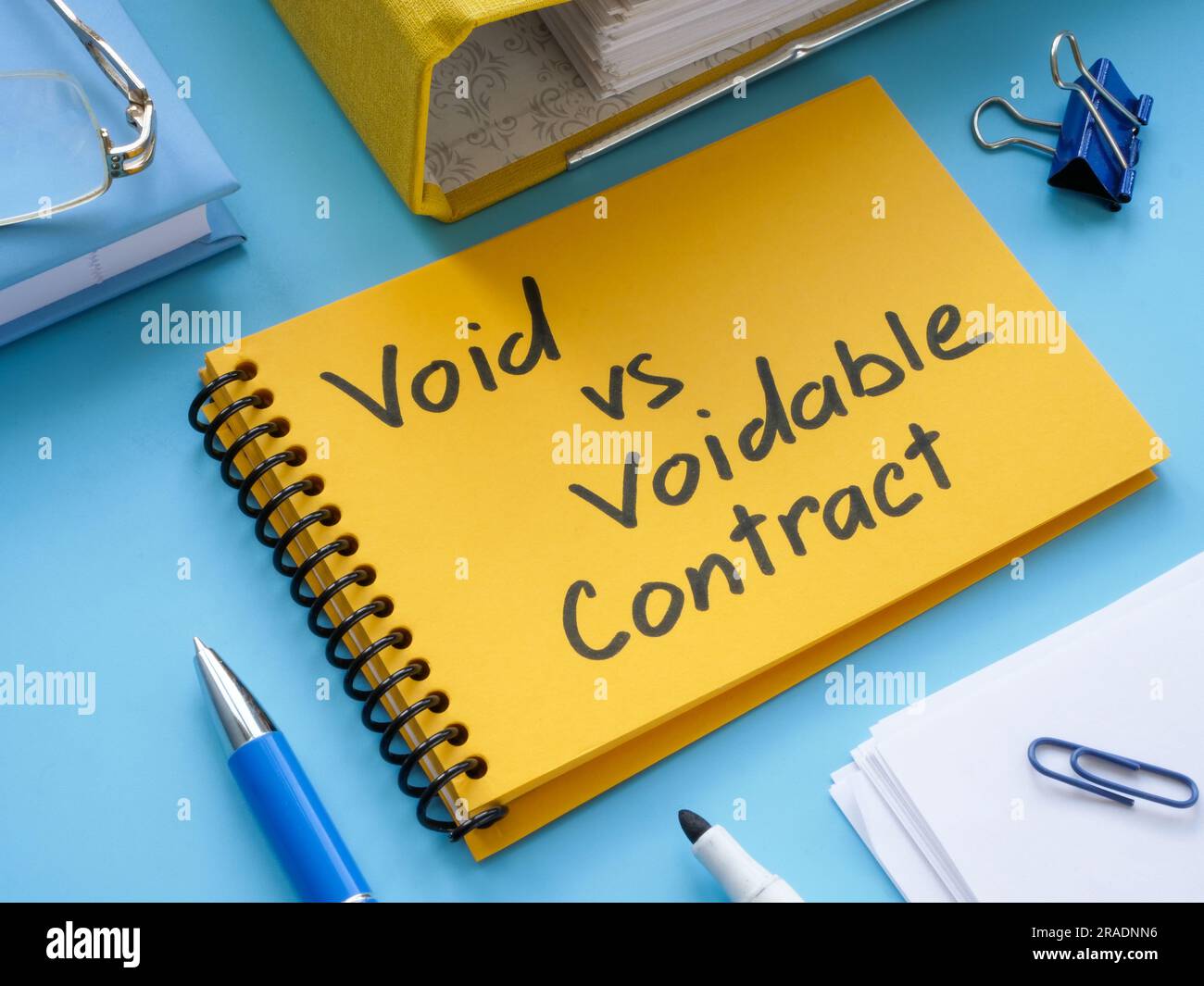 Voidable contract hi-res stock photography and images - Alamy