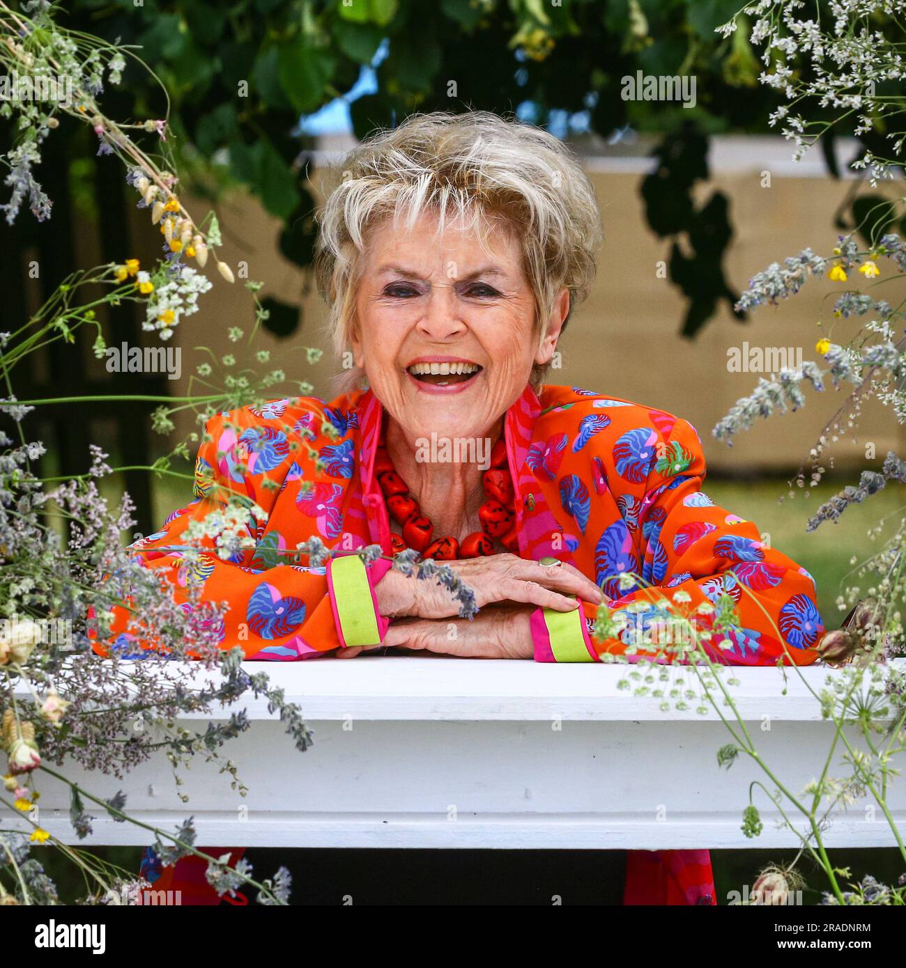 Hampton Court Palace, Surrey, UK. 03rd July, 2023. TV presenter Gloria ...