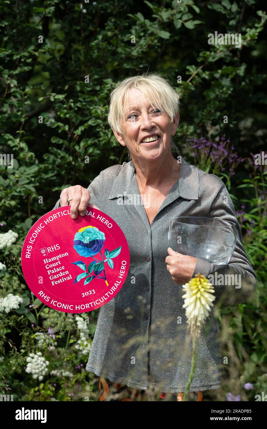 East Molesey, Surrey, UK. 3rd July, 2023. RHS ambassador and TV ...