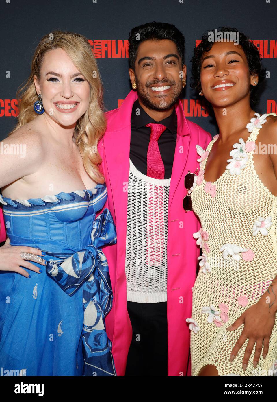 Hollywood, Ca. 2nd July, 2023. Selina Ringel, Ritesh Rajan, Sydney Park ...