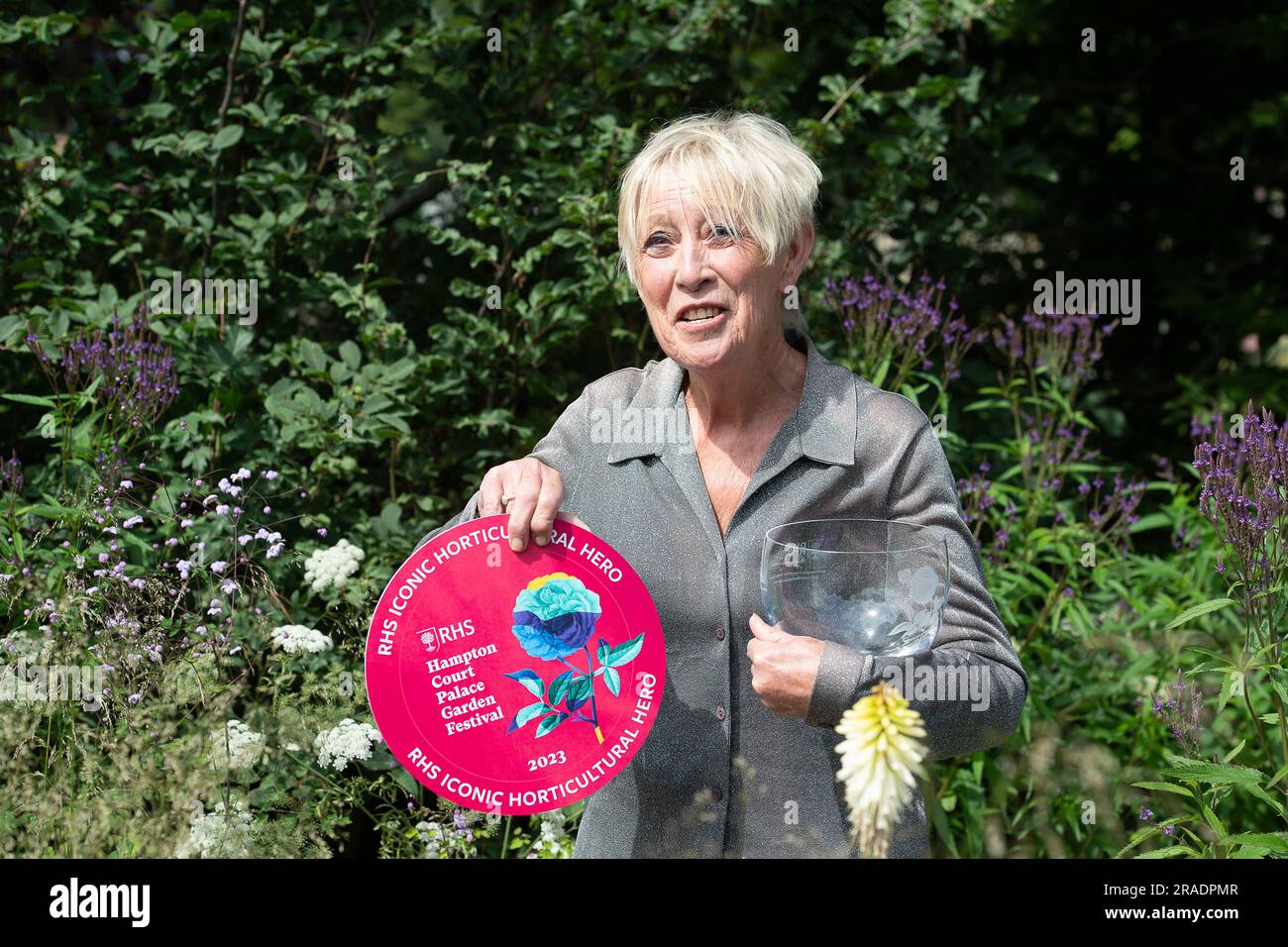 East Molesey, Surrey, UK. 3rd July, 2023. RHS ambassador and TV ...