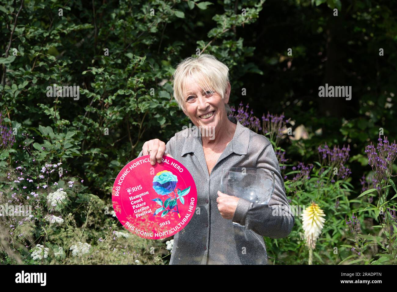 East Molesey, Surrey, UK. 3rd July, 2023. RHS ambassador and TV ...