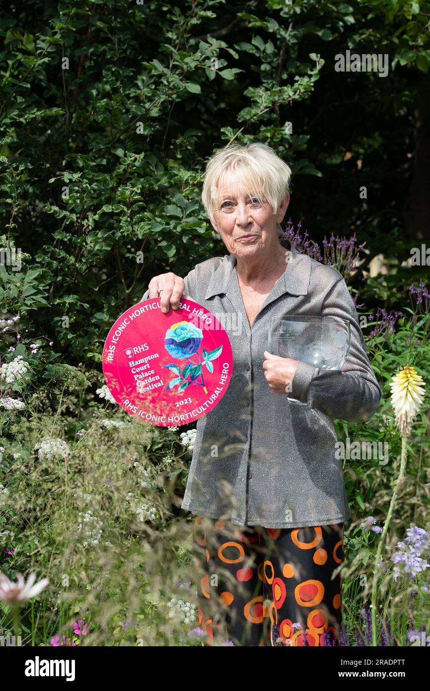 East Molesey, Surrey, UK. 3rd July, 2023. RHS ambassador and TV ...