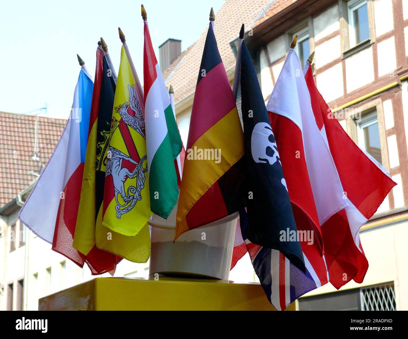 Small Europe flags Stock Photo - Alamy