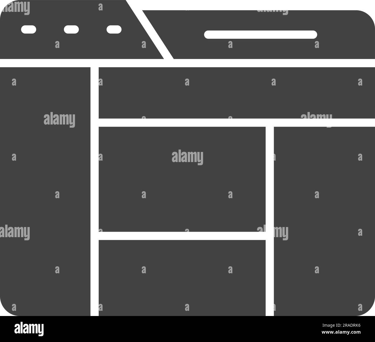 Weblayout image Stock Vector Images - Alamy