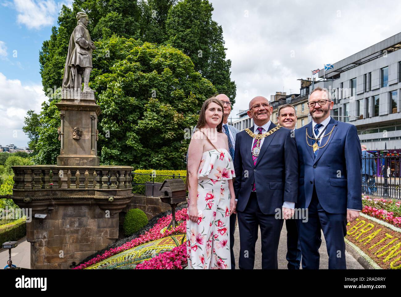 Princes Street Gardens, Edinburgh, Scotland, UK, 3rd July 2023 ...