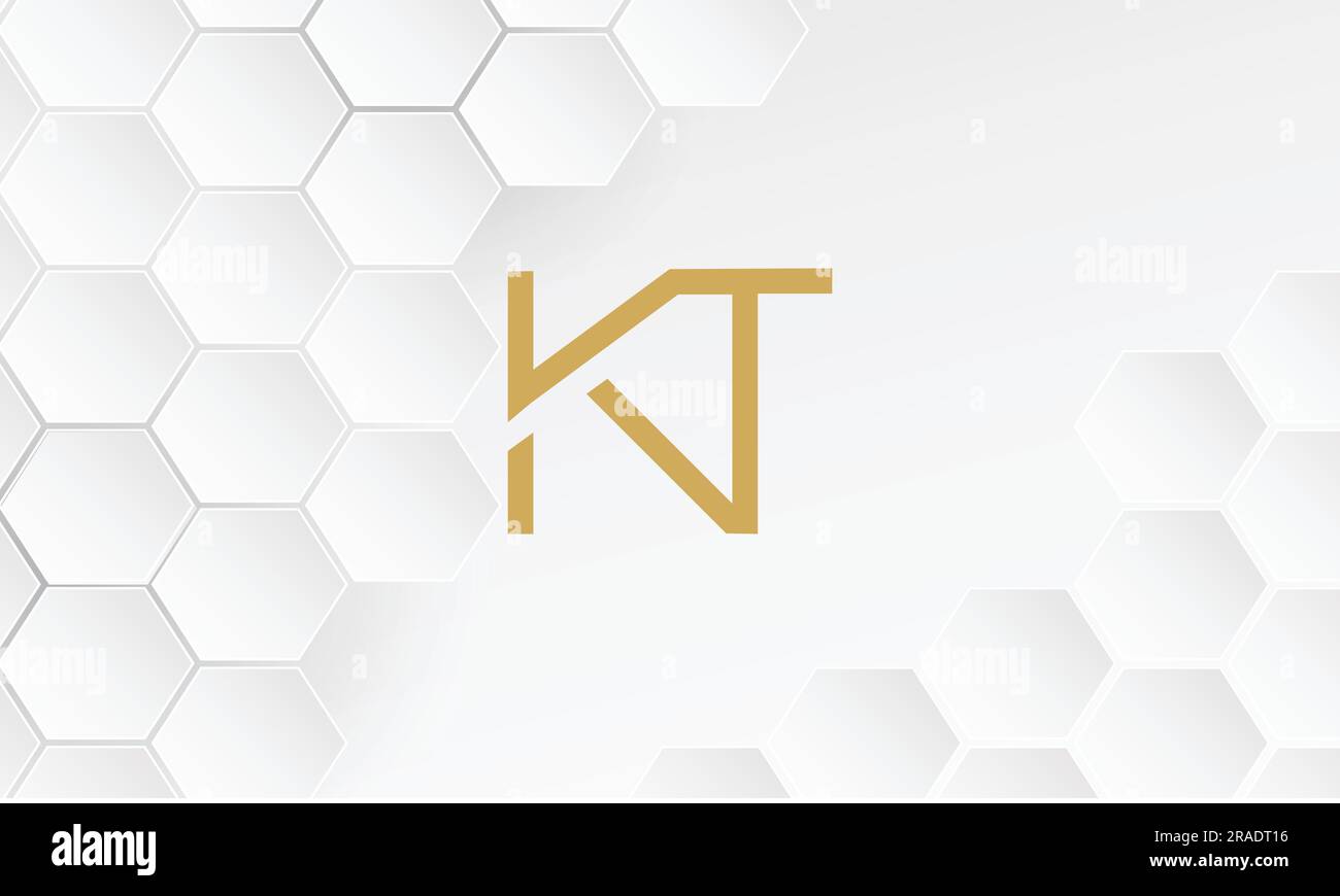 Kt logo design hi-res stock photography and images - Alamy