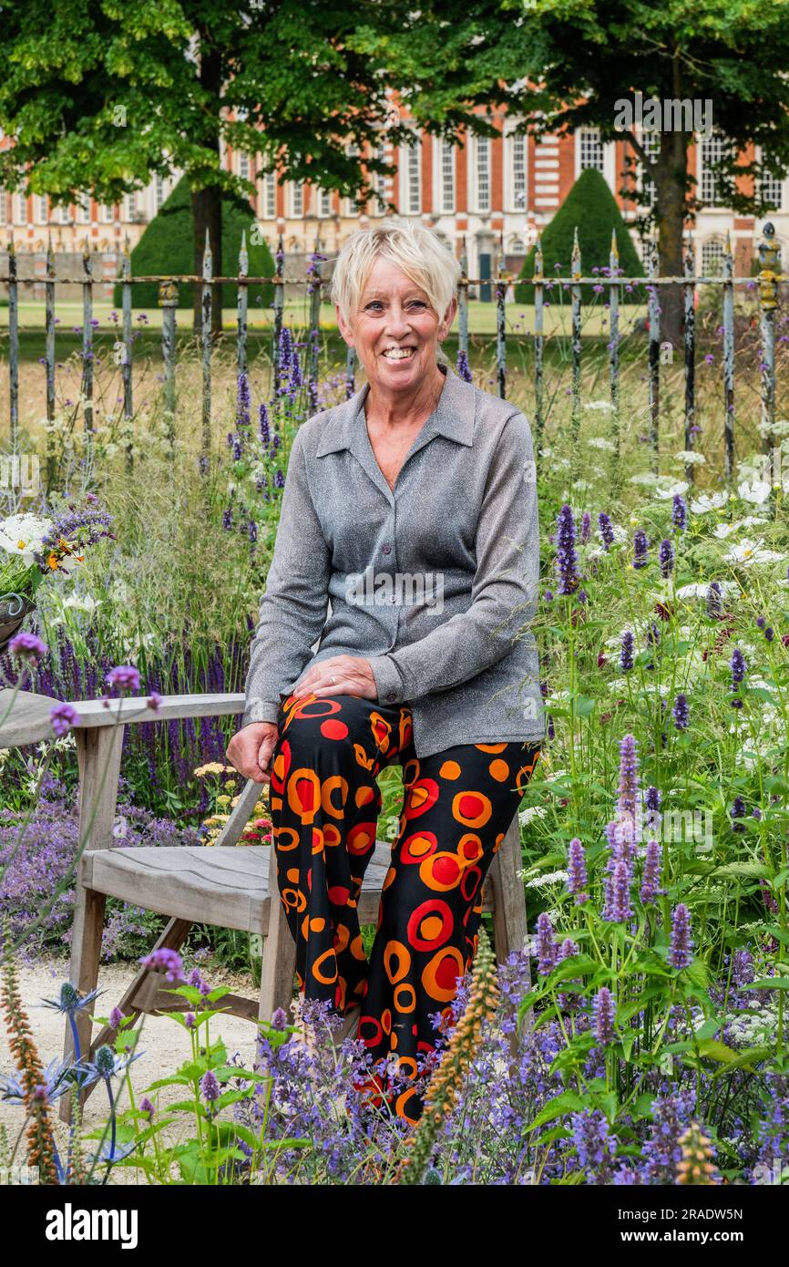 London, UK. 3rd July, 2023. RHS Iconic Horticultural Hero Garden, a ...