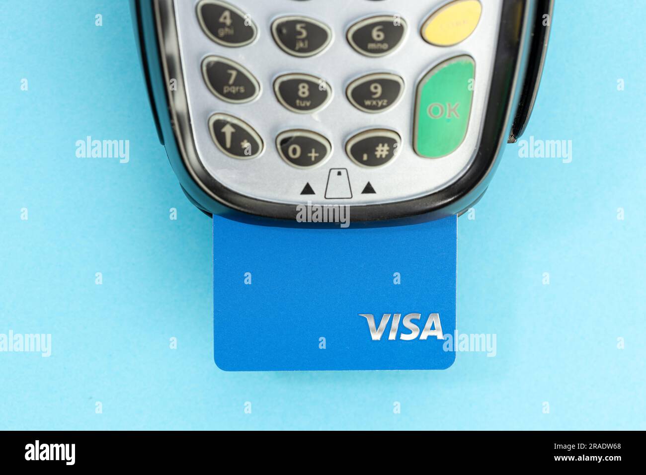 Visa payment terminal hi-res stock photography and images - Alamy