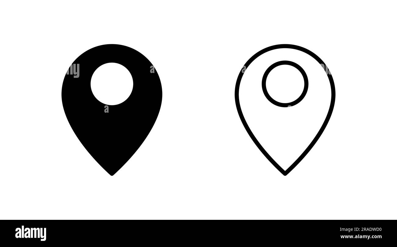 Address icon vector. location icon. address symbol. pin Stock Vector ...