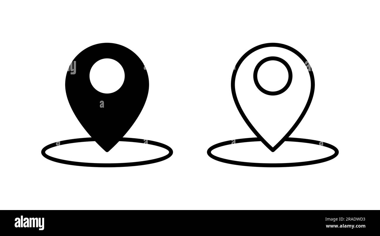 Address icon vector. location icon. address symbol. pin Stock Vector ...