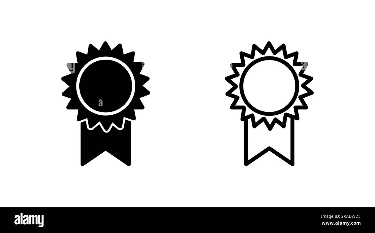 Achieve icon vector. medal icon vector. award. Certificate. approved ...