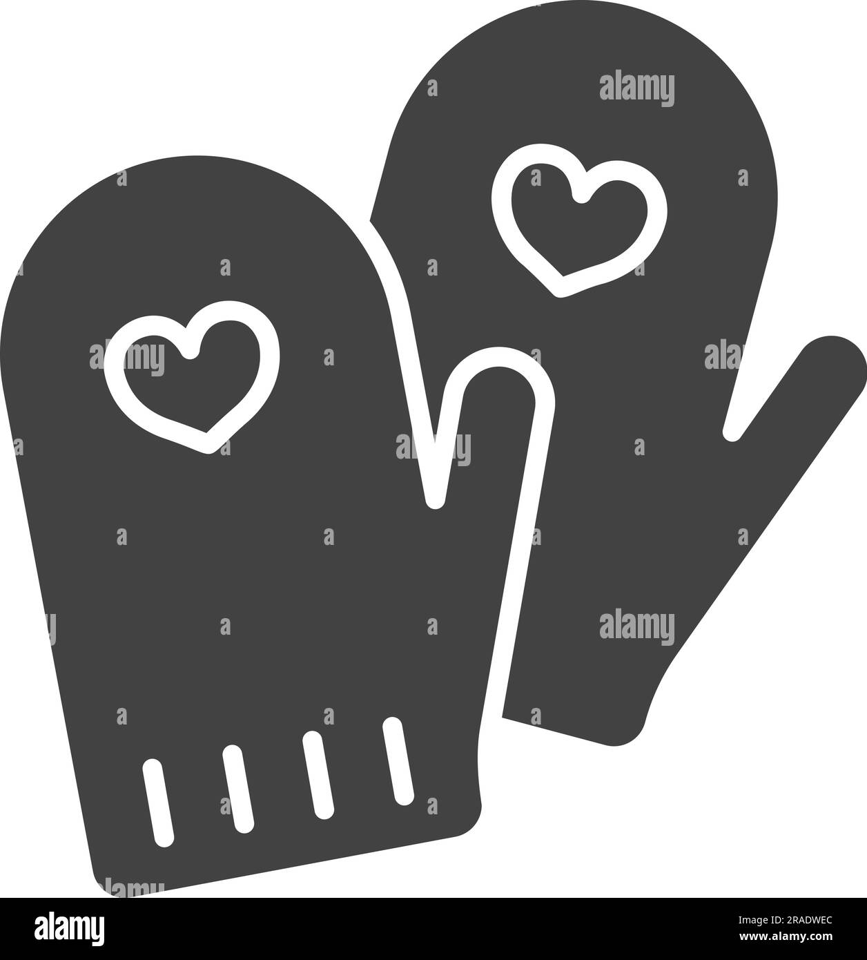 Mitten winter Black and White Stock Photos & Images - Alamy