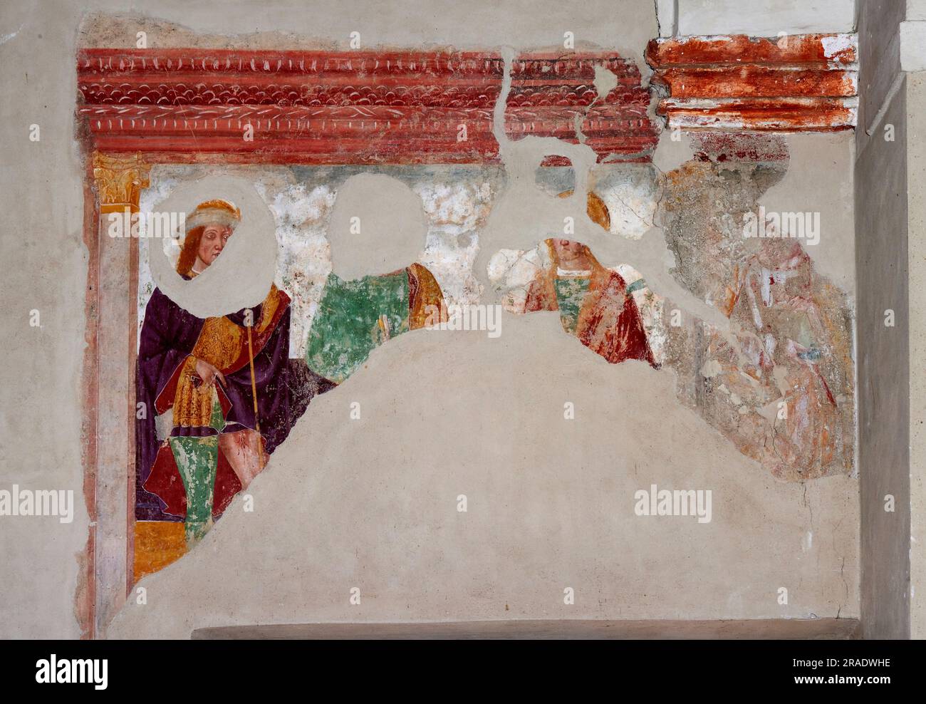 S. Rocco e altri tre santi - pittore bresciano del secondo quarto del ...