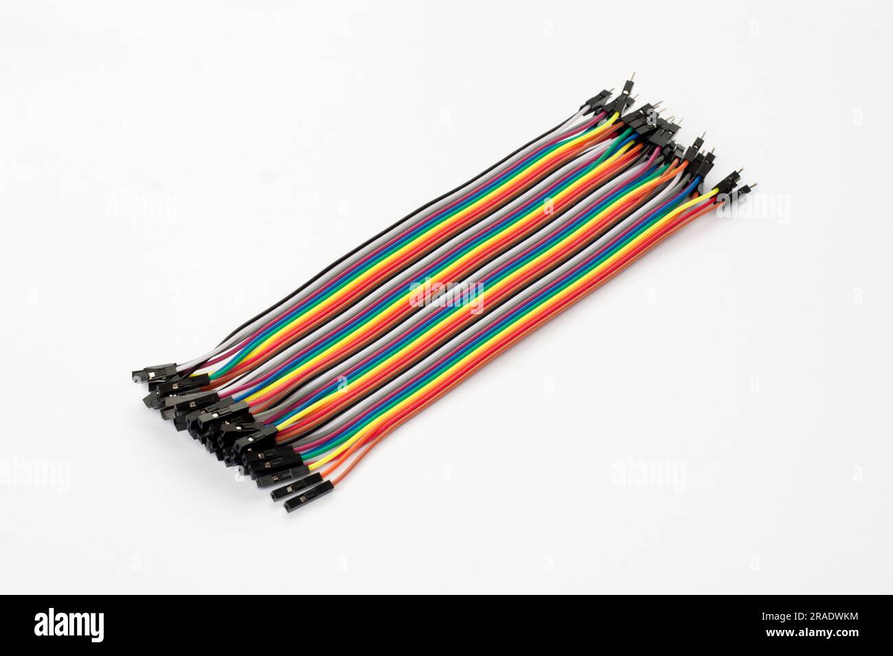 Male To Female Jumper Cable For Arduino Set Of Colored Connecting