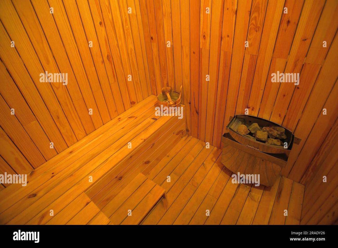 interior designs, sauna room in hotel Stock Photo - Alamy