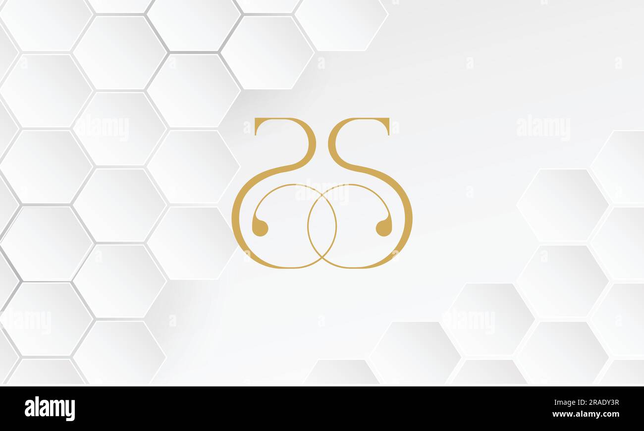 Ss logo design hi-res stock photography and images - Alamy