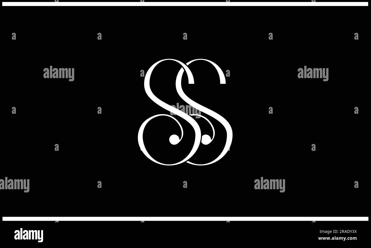 Ss logo Black and White Stock Photos & Images - Alamy