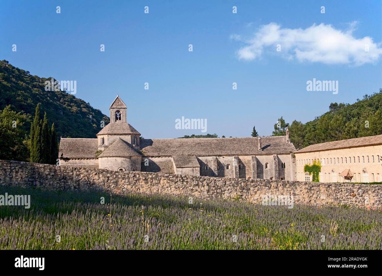 Abbey monk france hi-res stock photography and images - Alamy