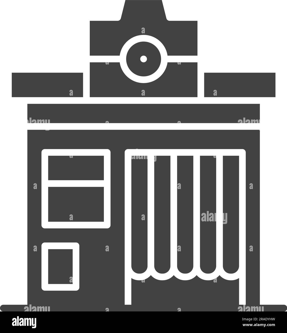 Mobile booth Black and White Stock Photos & Images - Alamy