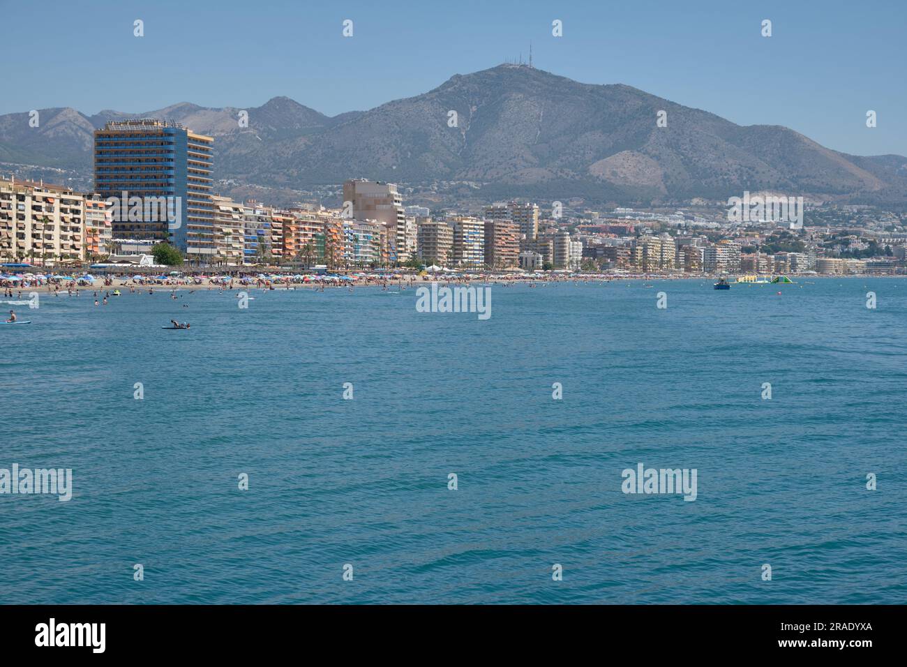 Fuengirola beach tourist hi-res stock photography and images - Alamy