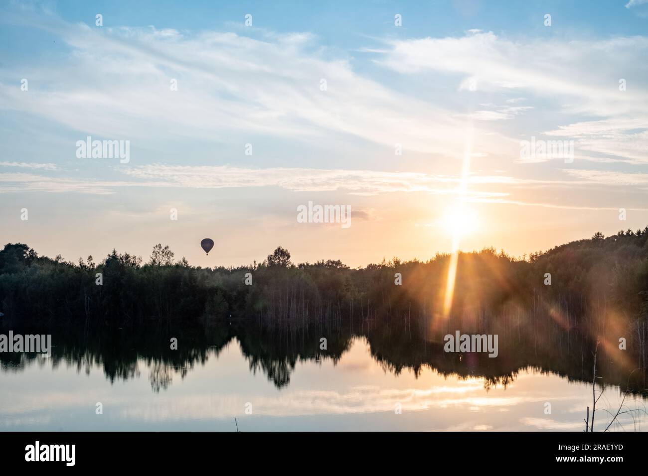 Behold the awe-inspiring beauty of nature as a stunning landscape ...