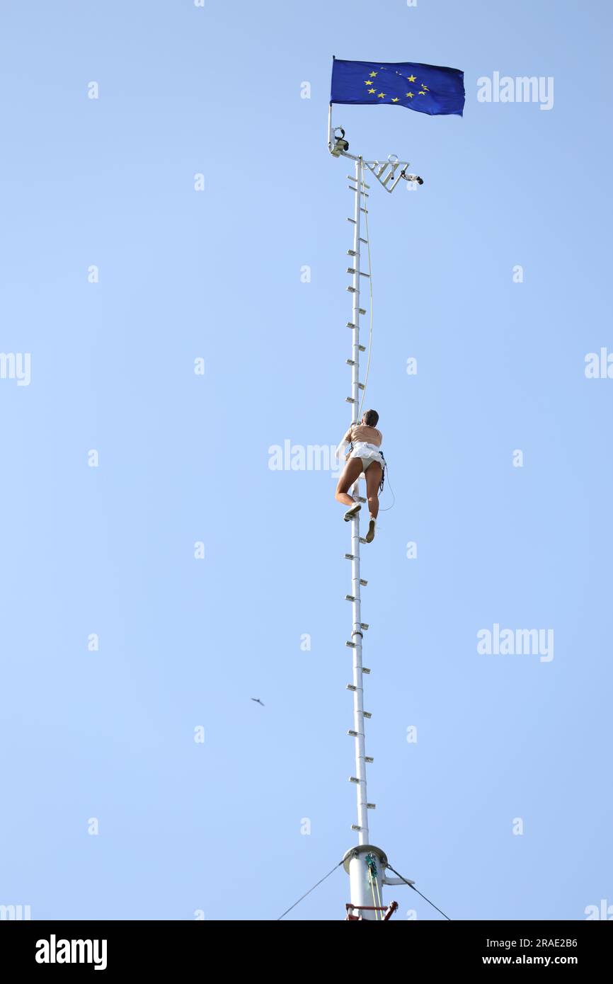 Strausberg, Germany. 02nd July, 2023. Märkisch Oderland:The photo shows ...