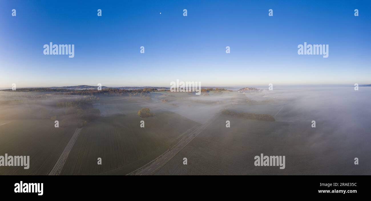 Drone image north german landscape hi-res stock photography and images ...