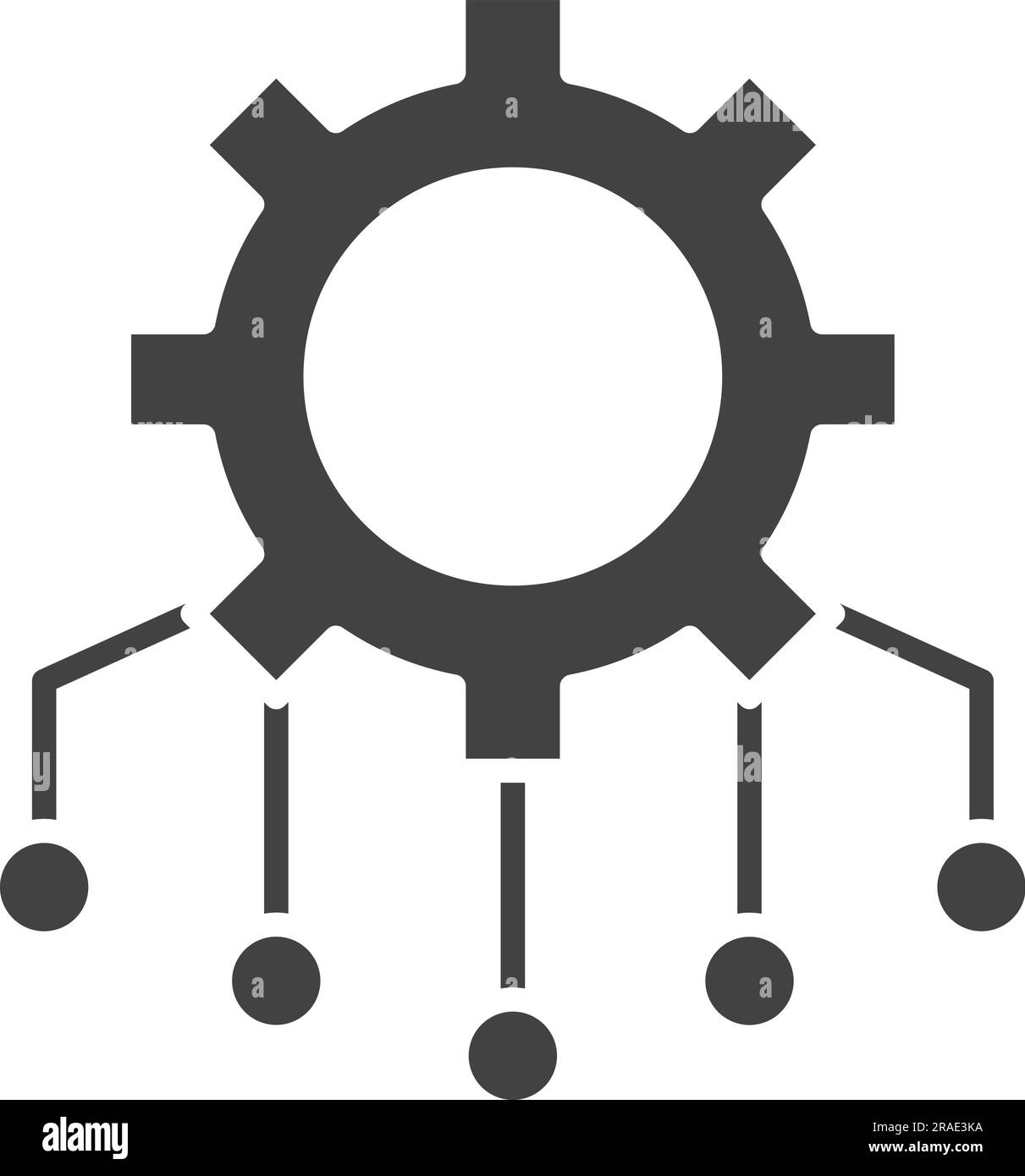 Resource Allocation Icon Image Stock Vector Image & Art - Alamy