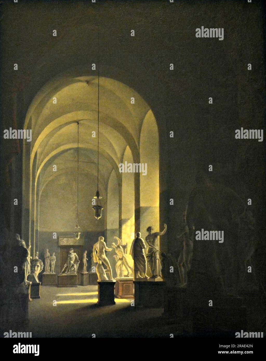 The plaster hall of the royal institute of fine arts hi-res stock ...