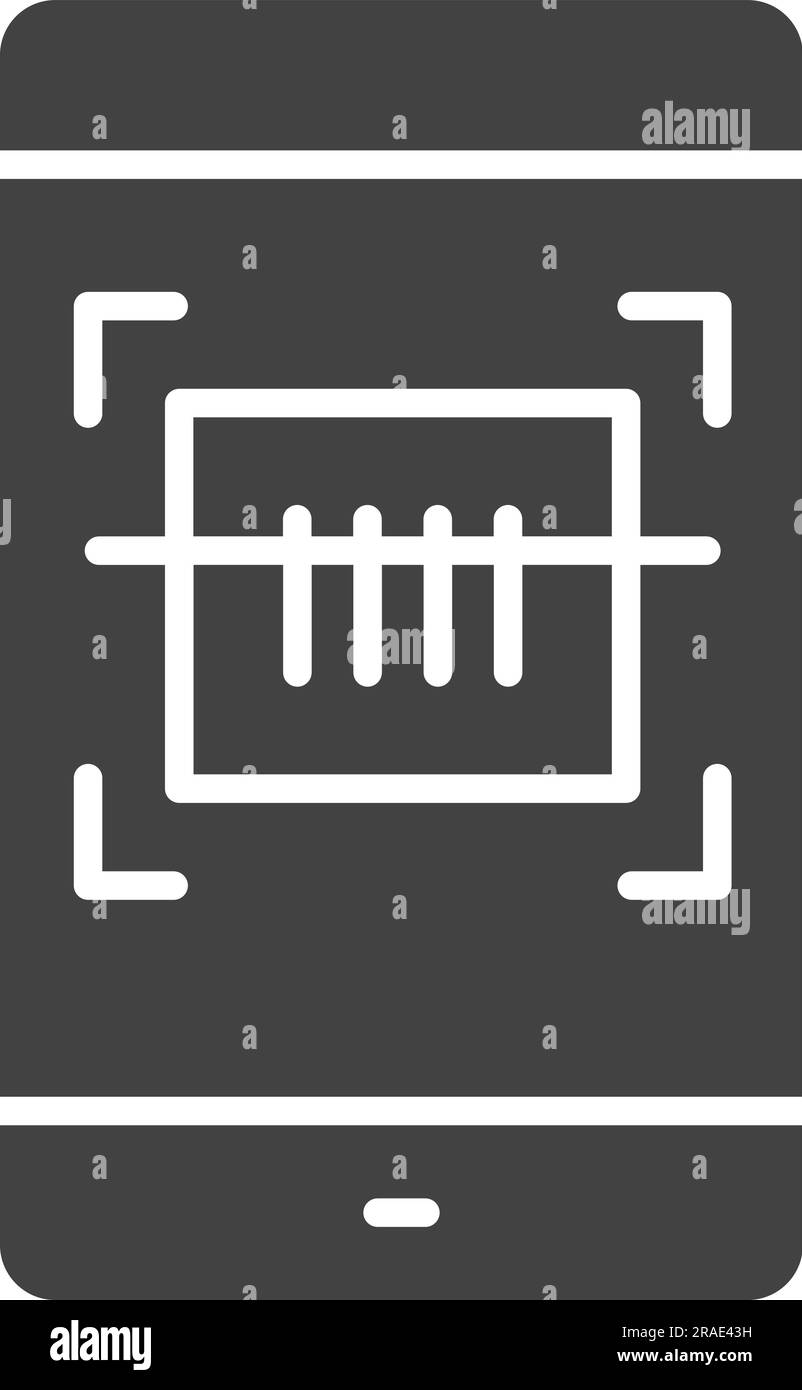Qr code scanner security Stock Vector Images - Alamy