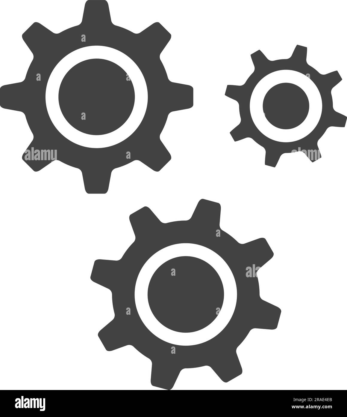 Setting Icon Image Stock Vector Image & Art - Alamy