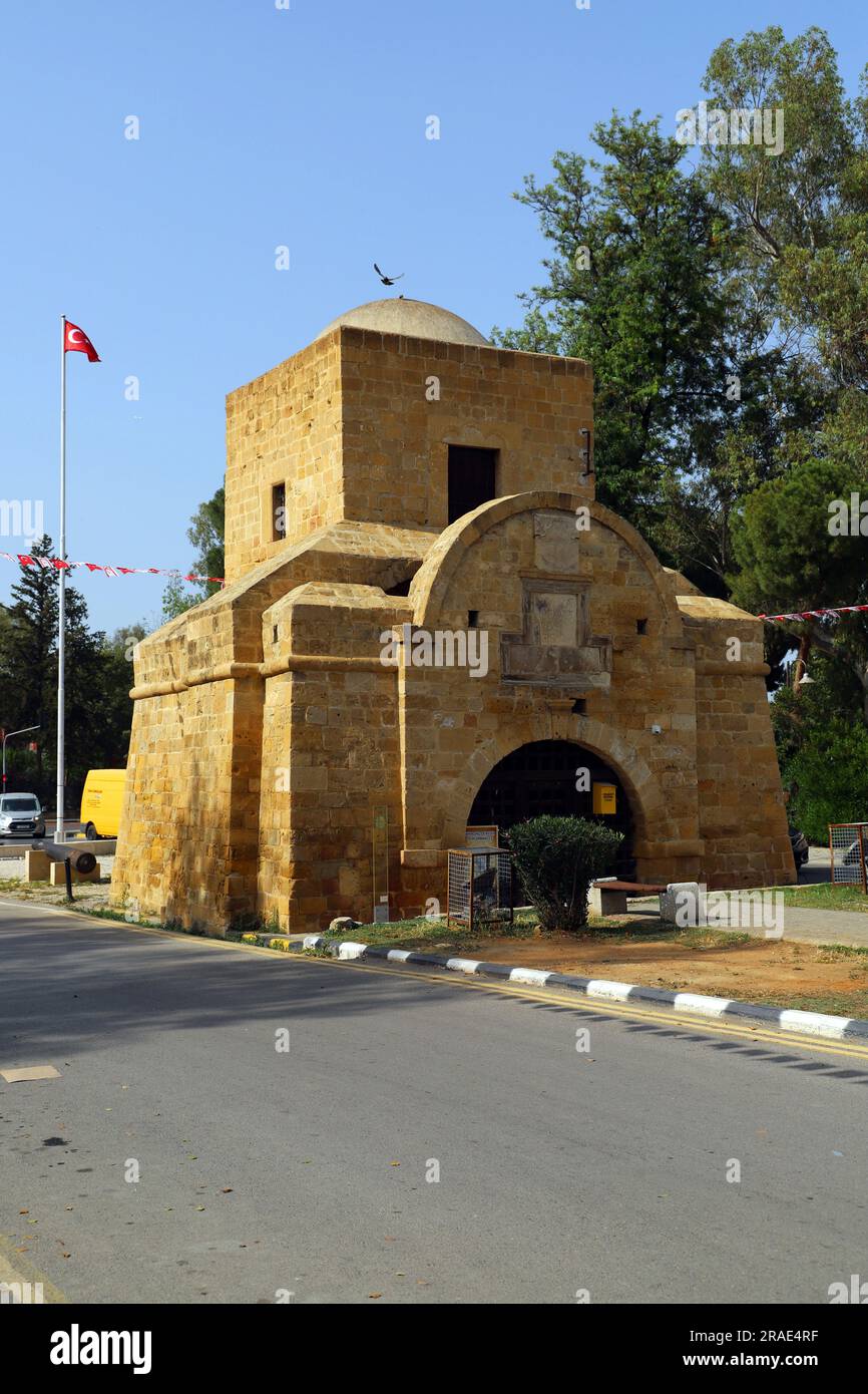 The Kyrenia Gate, Nicosia. Turkish Republic of North Cyprus. Built by ...