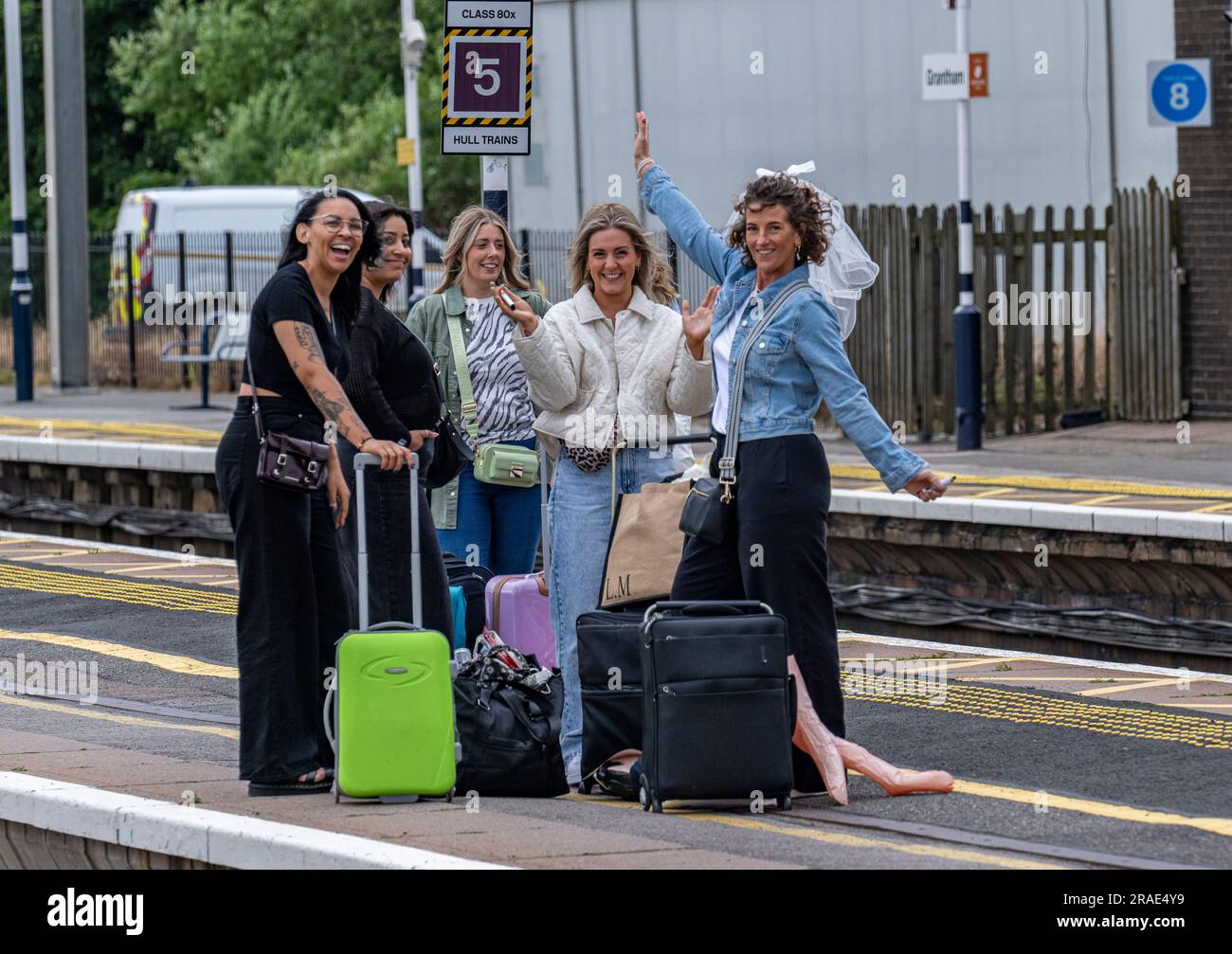 Hen party activities hi-res stock photography and images - Alamy