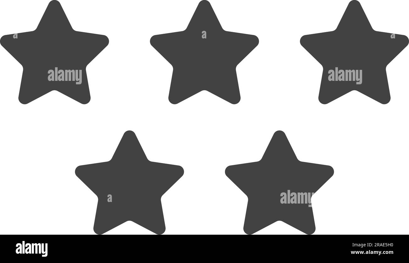 Star Review Icon Image Stock Vector Image & Art - Alamy