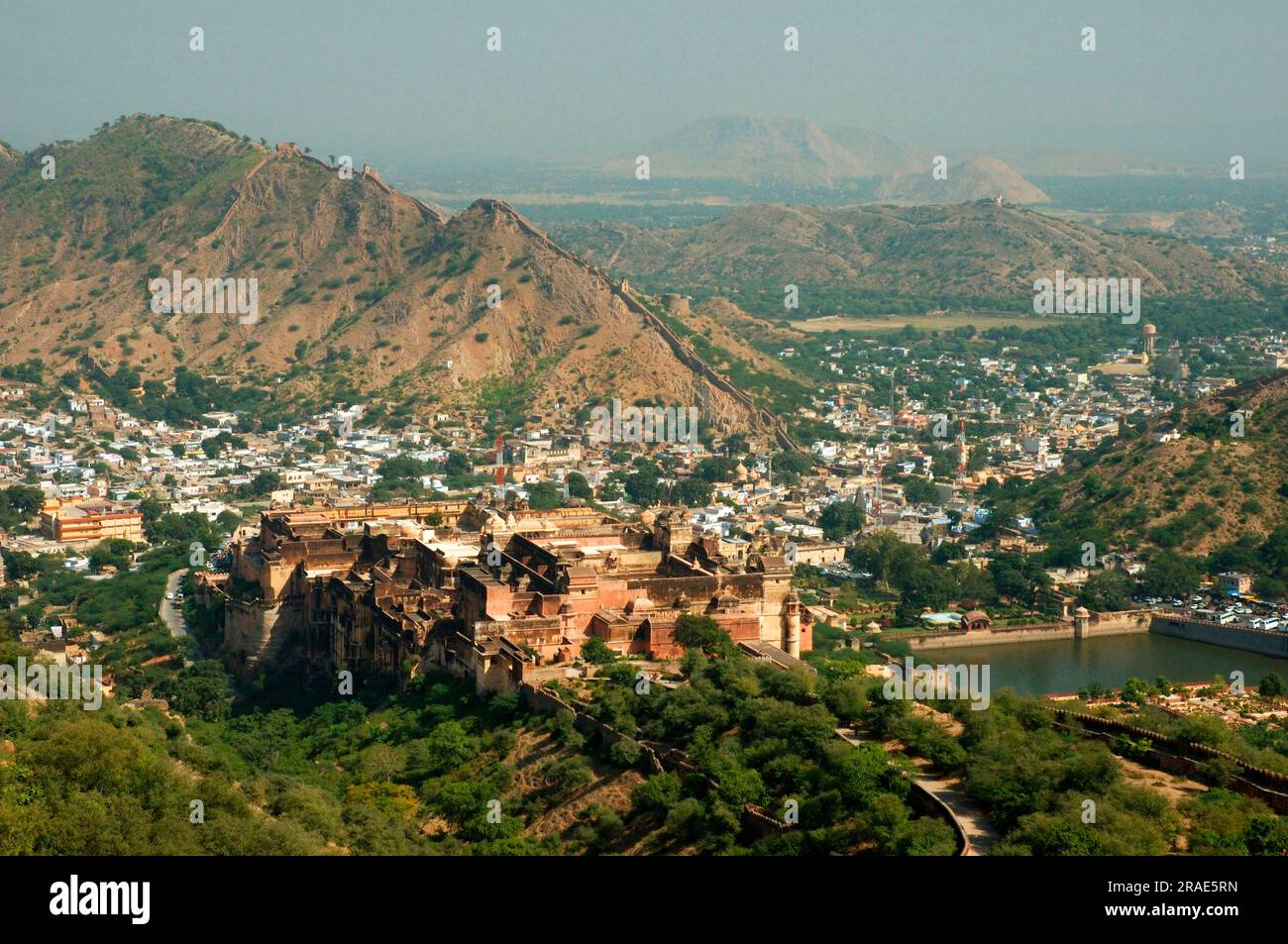 Amber Palace, Amber, India Stock Photo - Alamy