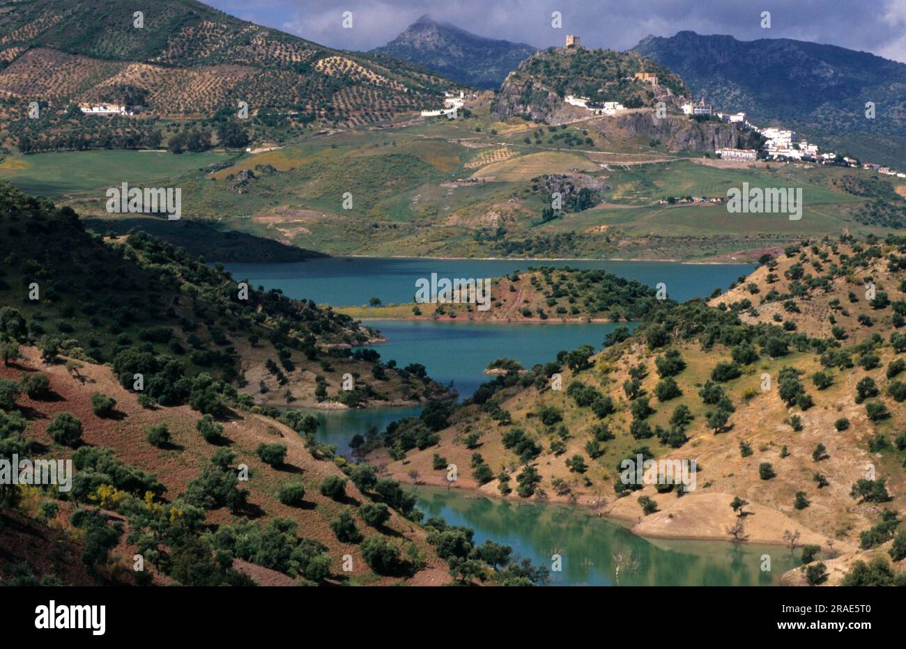 Zahara de la sierra water reservoir dam hi-res stock photography and ...