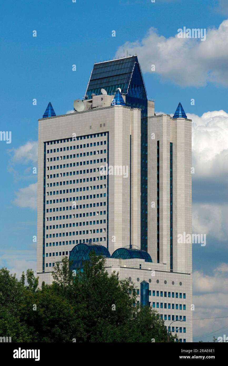 Gazprom headquarters, Moscow, Russia Stock Photo - Alamy
