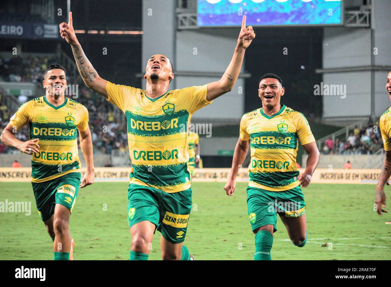 CUIABÁ, MT - 02.07.2023: JOGO ENTRE CUIABA X SANTOS - Game between Cuiaba X Santos for the 13th ...
