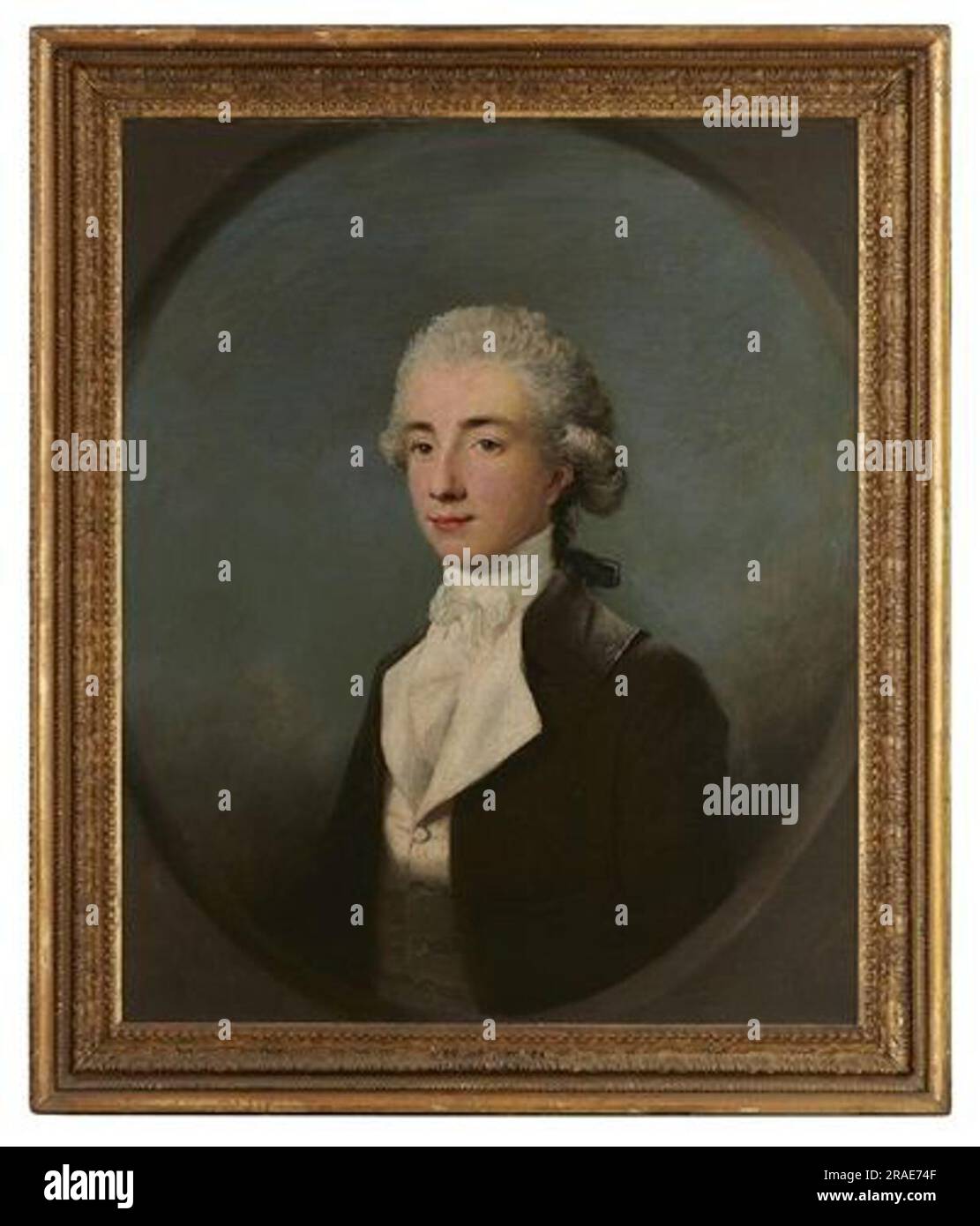 HALF LENGTH PORTRAIT OF WILLIAM WYNDHAM LATER 1ST LORD GRENVILLE Stock ...