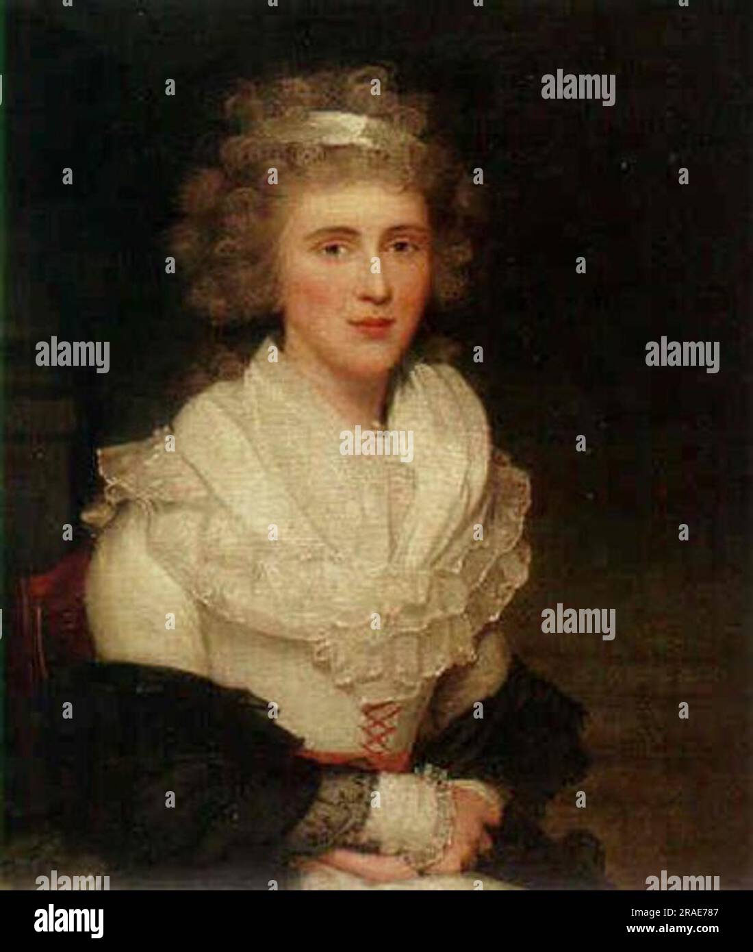 A portrait of Mrs MacDonald Stock Photo - Alamy